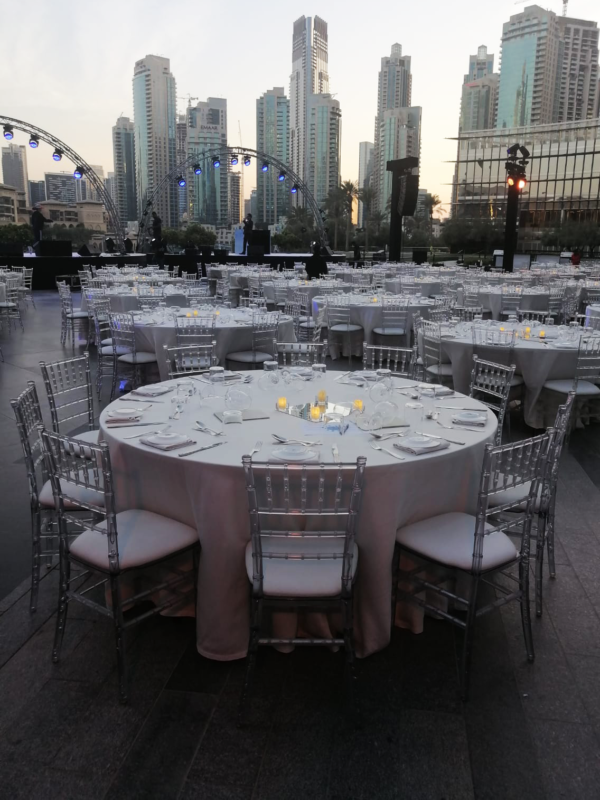 Clear Acrylic Chiavari Chair - | Areeka Event Rentals
