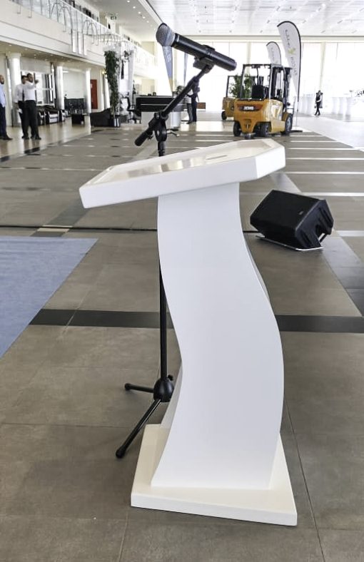 Wooden Lectern Rental for Dubai, Abu Dhabi, UAE events