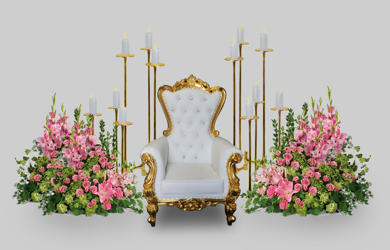 Buy Crown Armchair - | Areeka Event Rentals