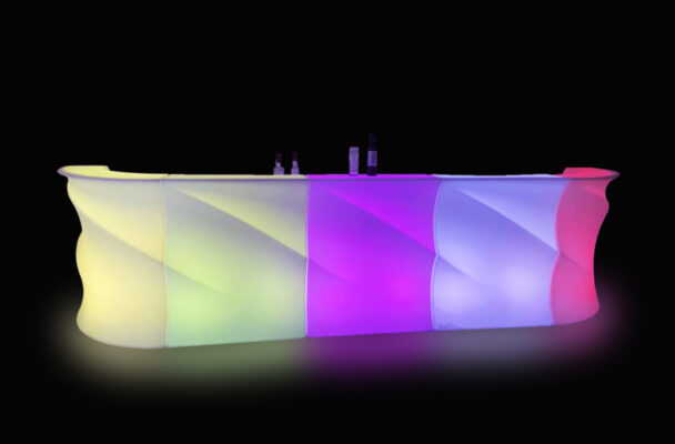 Lit Corner Bar Rental for events in Dubai, Abu Dhabi, UAE