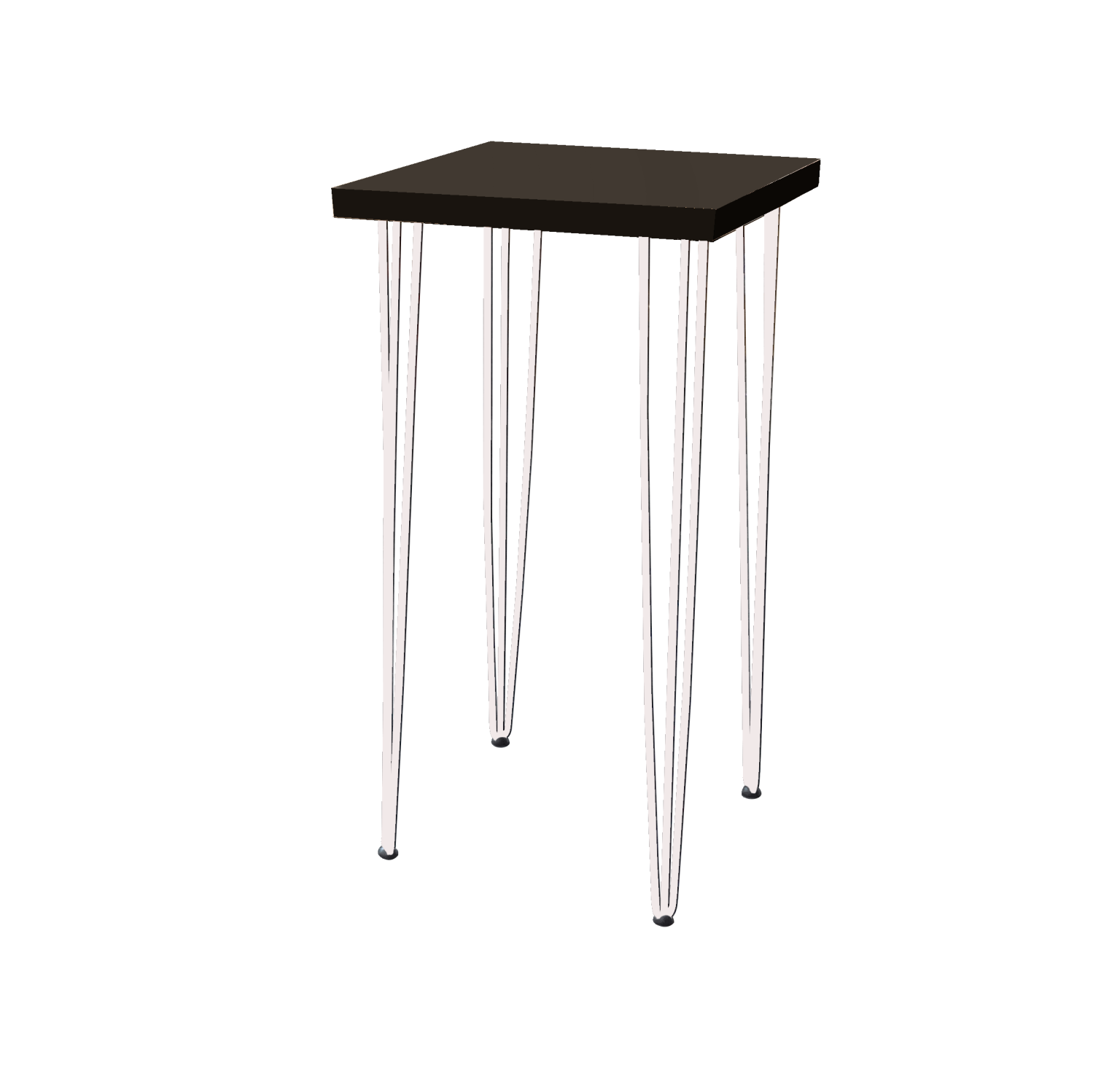 Hairpin Square Bar Table Rental in Dubai, Abu Dhabi, UAE, GCC.