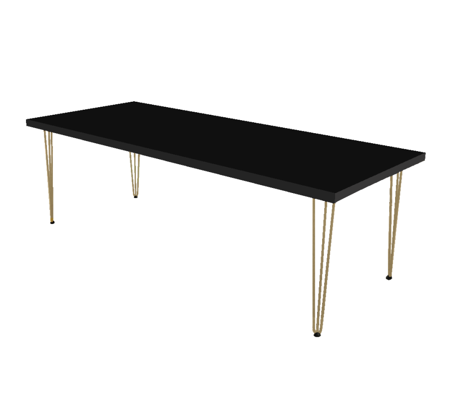 Big Hairpin Dining Table Rental in Dubai, Abu Dhabi, UAE, GCC
