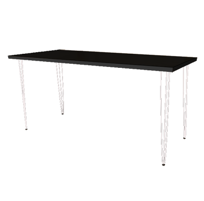 Black Hairpin Bar Table rental for Dubai, Abu Dhabi, UAE events