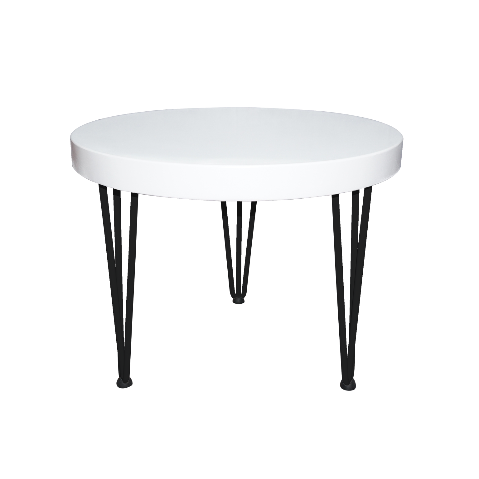 Hairpin Round Side Table | Coffee Tables | Areeka Event Rentals