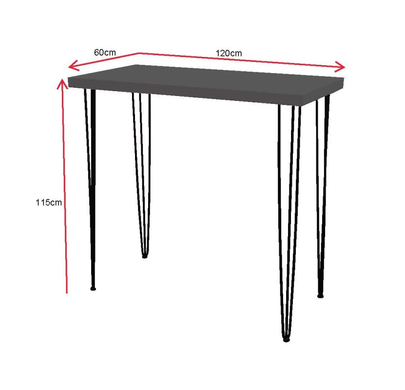Hairpin High Table Rental for events in Dubai, Abu Dhabi, UAE