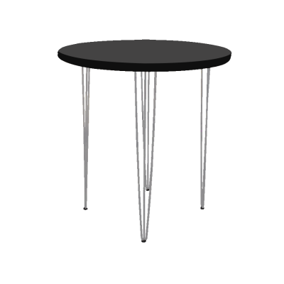 Round Hairpin High Table | Cocktail Table | Areeka Event Rentals