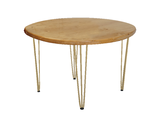 Hairpin Round Bistro Table | Dining Tables | Areeka Event Rentals