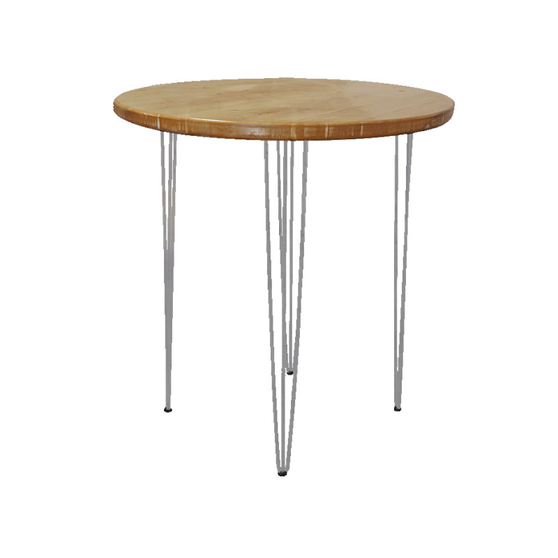 Round Rustic High Table Rental for Dubai, Abu Dhabi, UAE events.