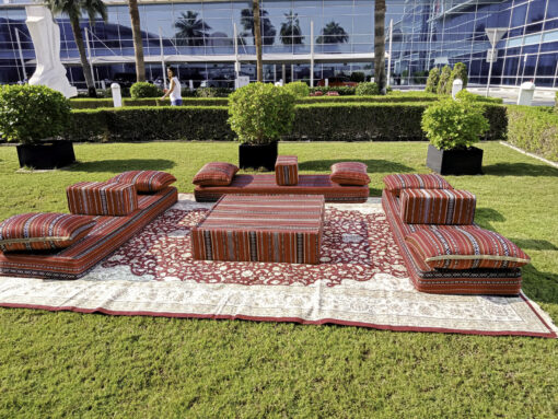 Buy Low Majlis Arm Cushion - | Areeka Event Rentals