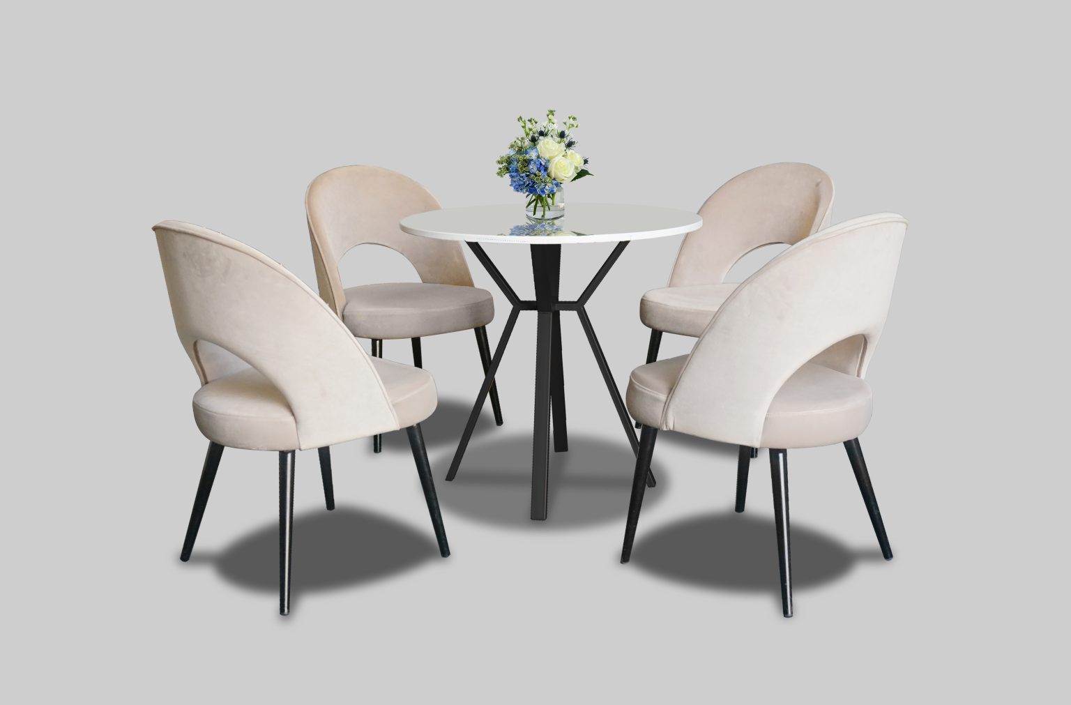 Small Round Cafe Table | Dining Table | Areeka Event Rentals