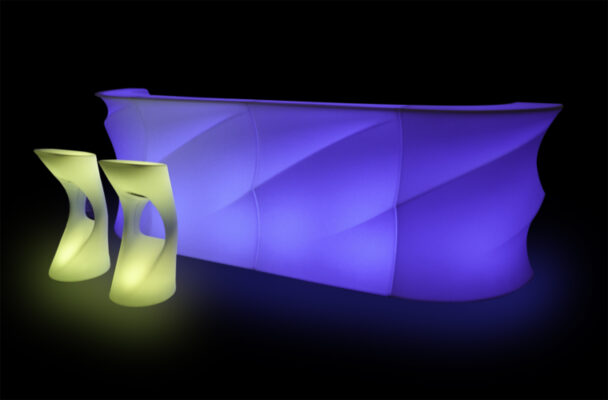 Lit Corner Bar Rental for events in Dubai, Abu Dhabi, UAE