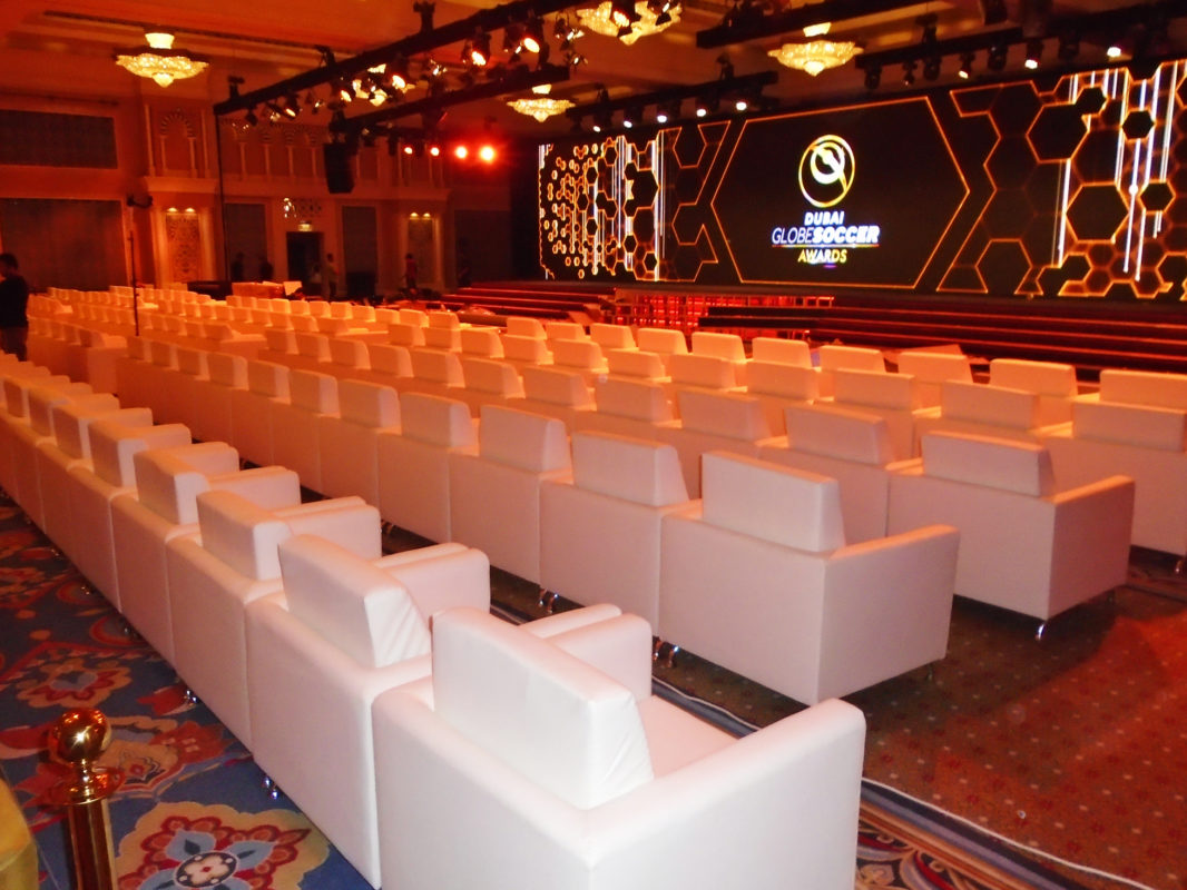 1 seater VIP armchair rental conference sofa hire majlis sofa hire