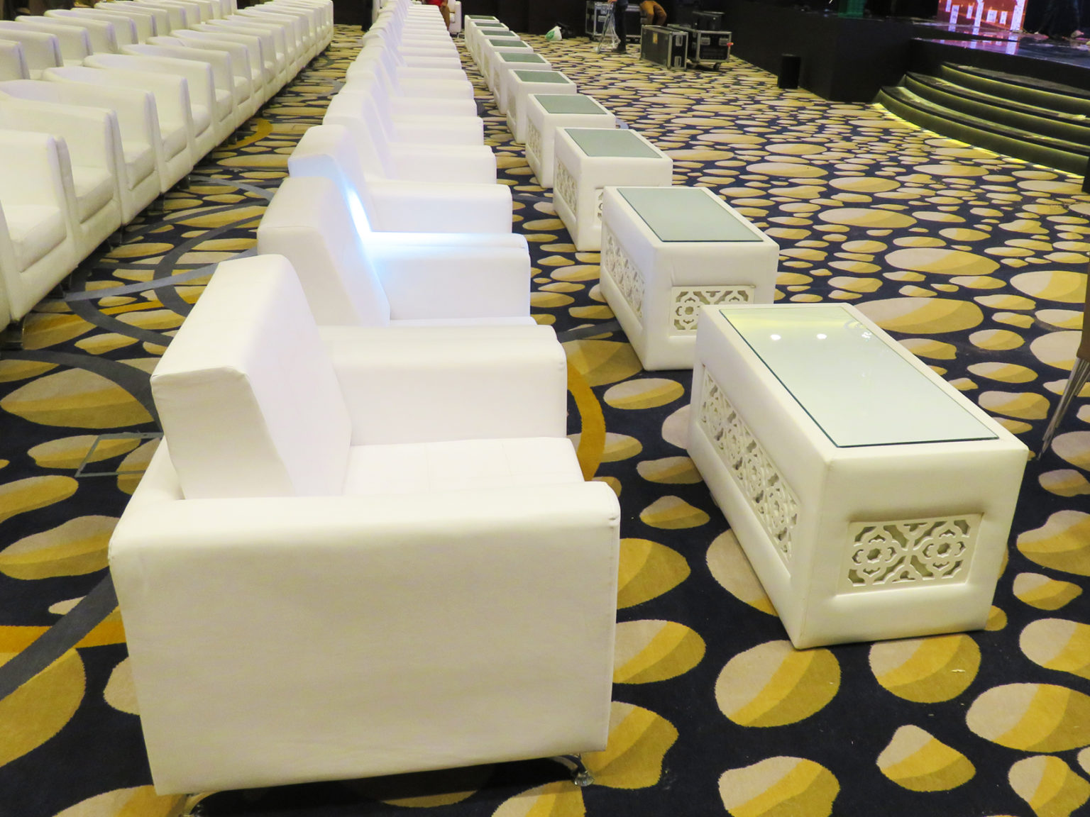 1 seater VIP armchair rental conference sofa hire majlis sofa hire