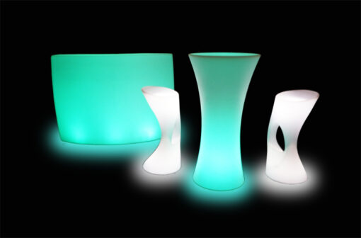 Buy Lumos LED Bar Stool - High Seating | Areeka Event Rentals