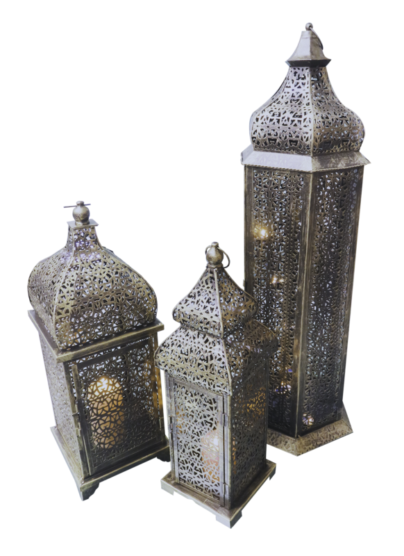 Small Brass Arabic Lamp - Furniture Rentals in Dubai | Abu Dhabi | UAE