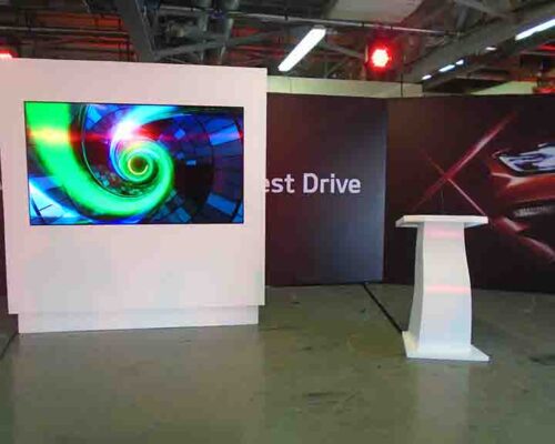 Buy CEO Lectern - White - | Areeka Event Rentals