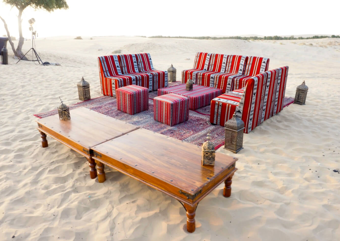 Modern Take on Traditional Arabic Majlis Seating