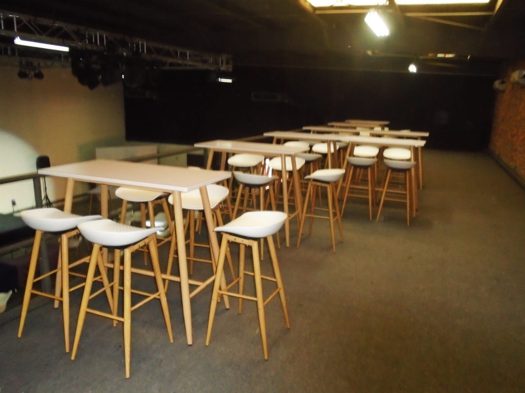Eames High Table for rent, sale for Dubai, Abu Dhabi, UAE events.